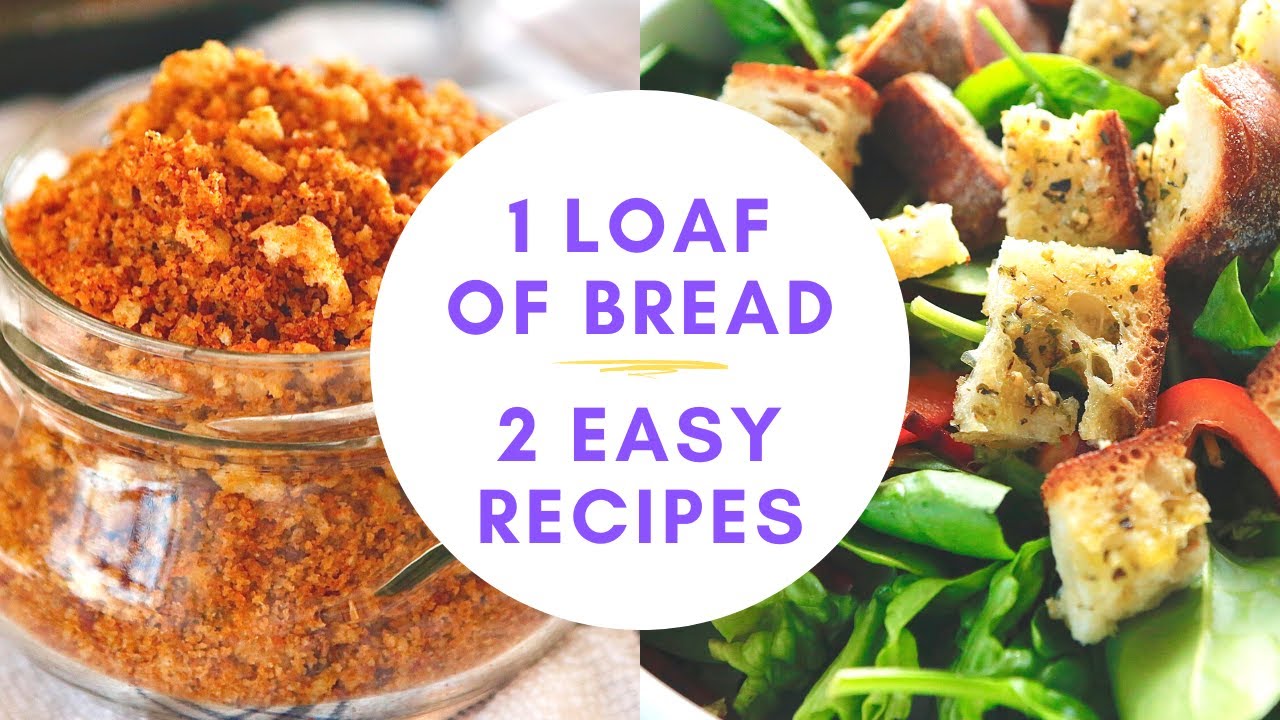 Hack your stale bread by transforming it with a few simple ingredients ...