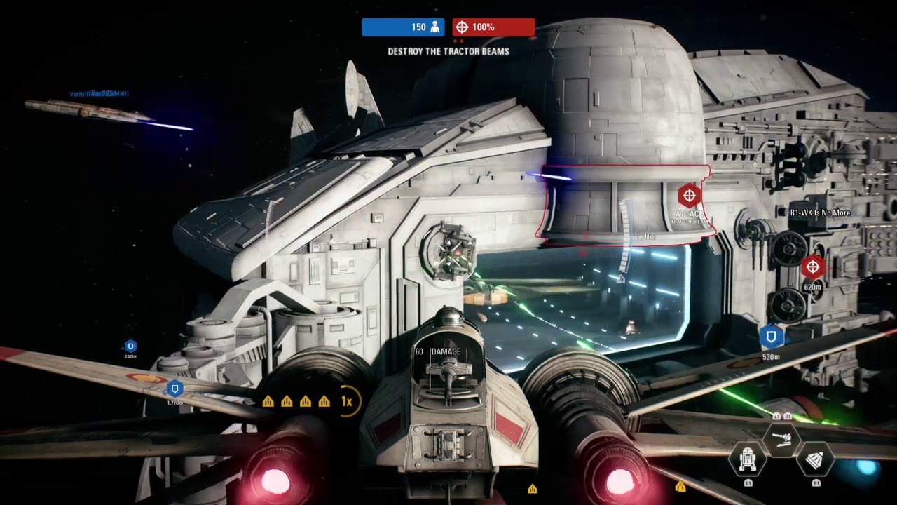 STAR WARS™ Battlefront™ II more space battles - YouTube