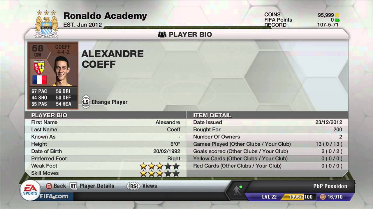 FIFA Squad Builder 1 - YouTube