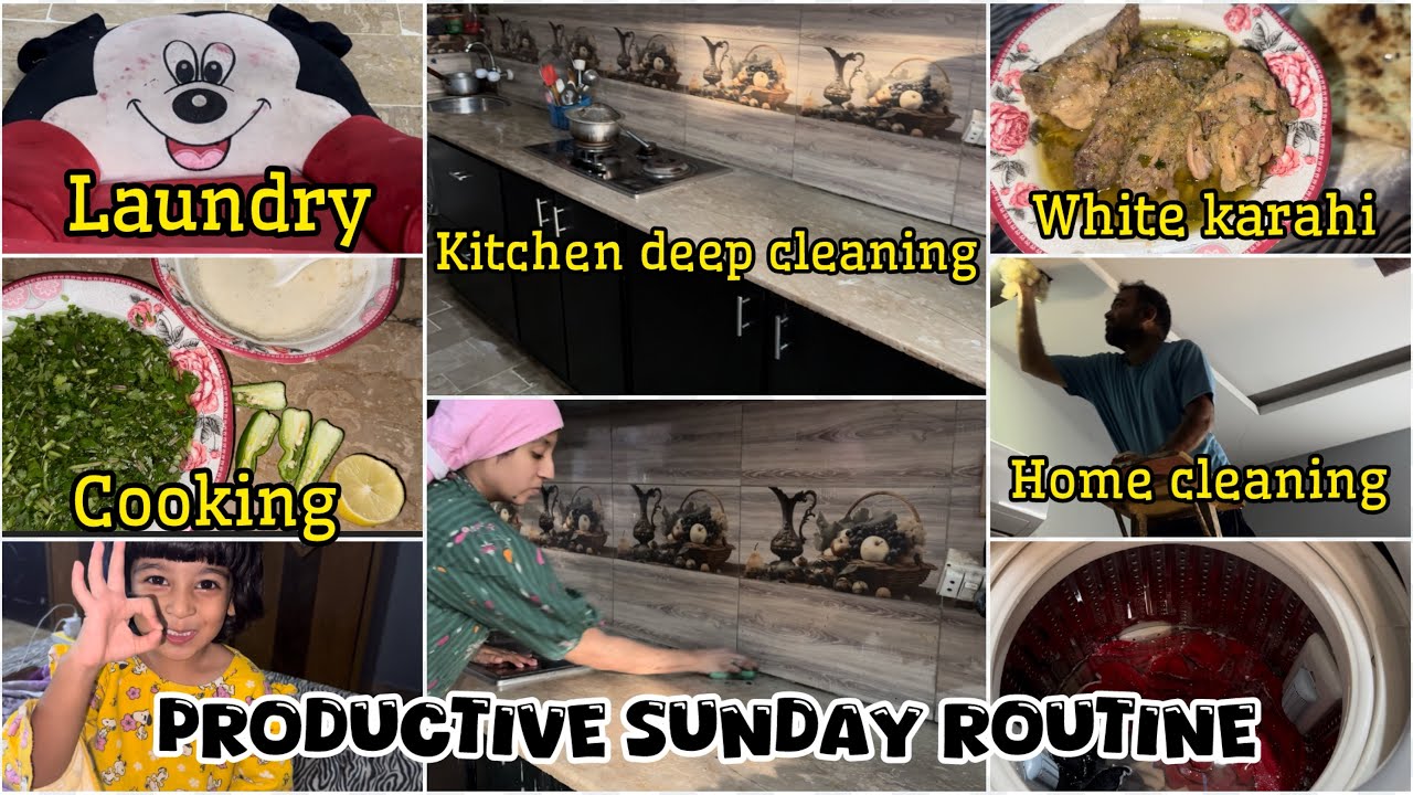 Deep Cleaning My Messy Kitchen After a Busy Week 🧽 Real Life Cleaning ...