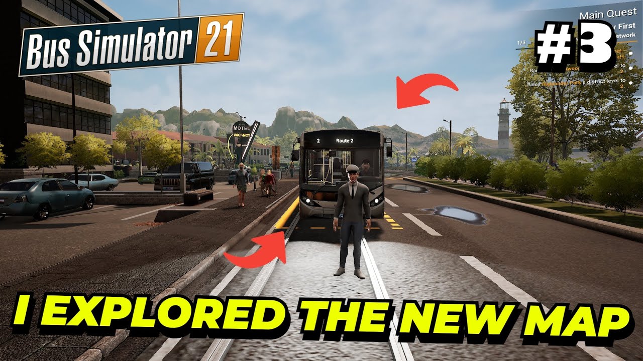 I Explored The New MAP EXPANSION in BUS SIMULATOR 21! - YouTube