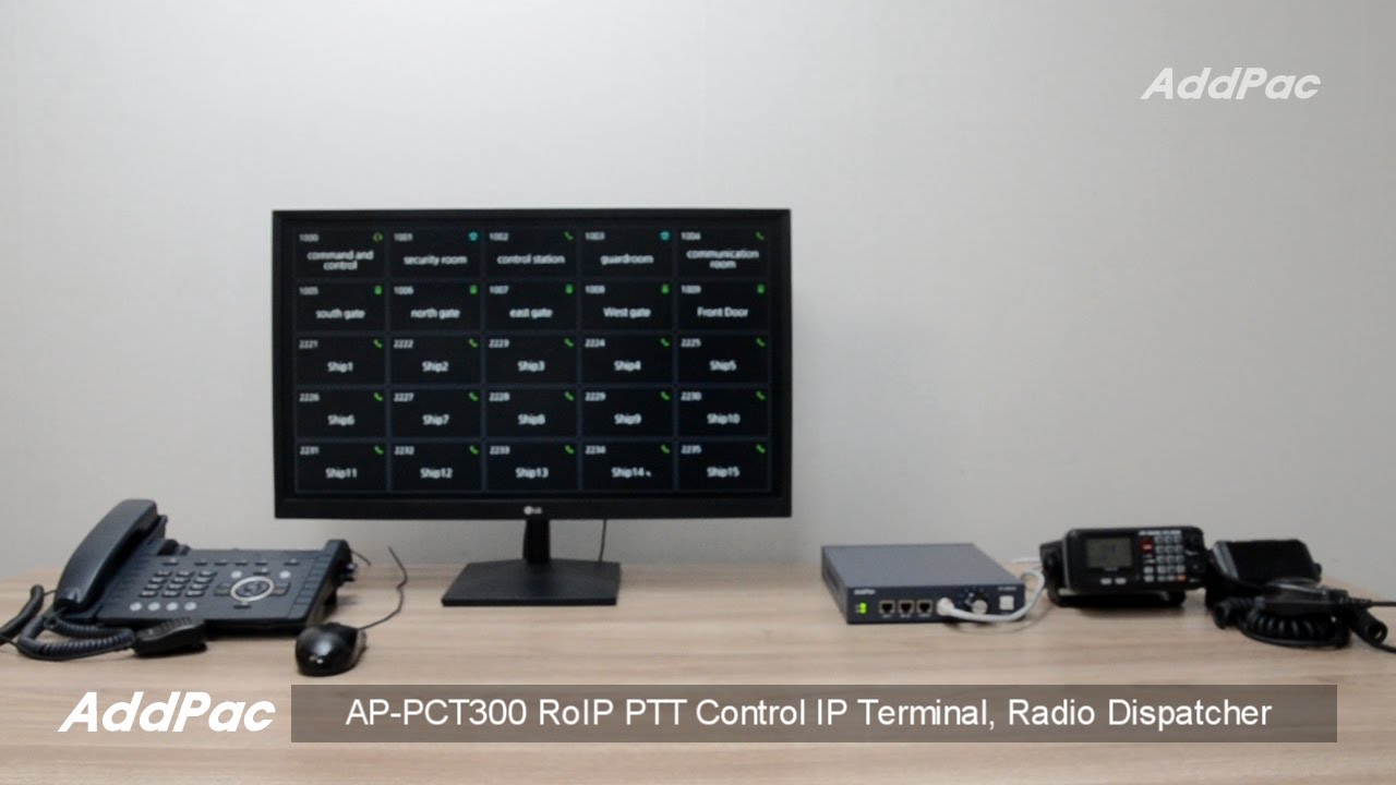 AP-PCT300 RoIP PTT Control IP Terminal, Radio Dispatcher(무전기PTT 제어 ...