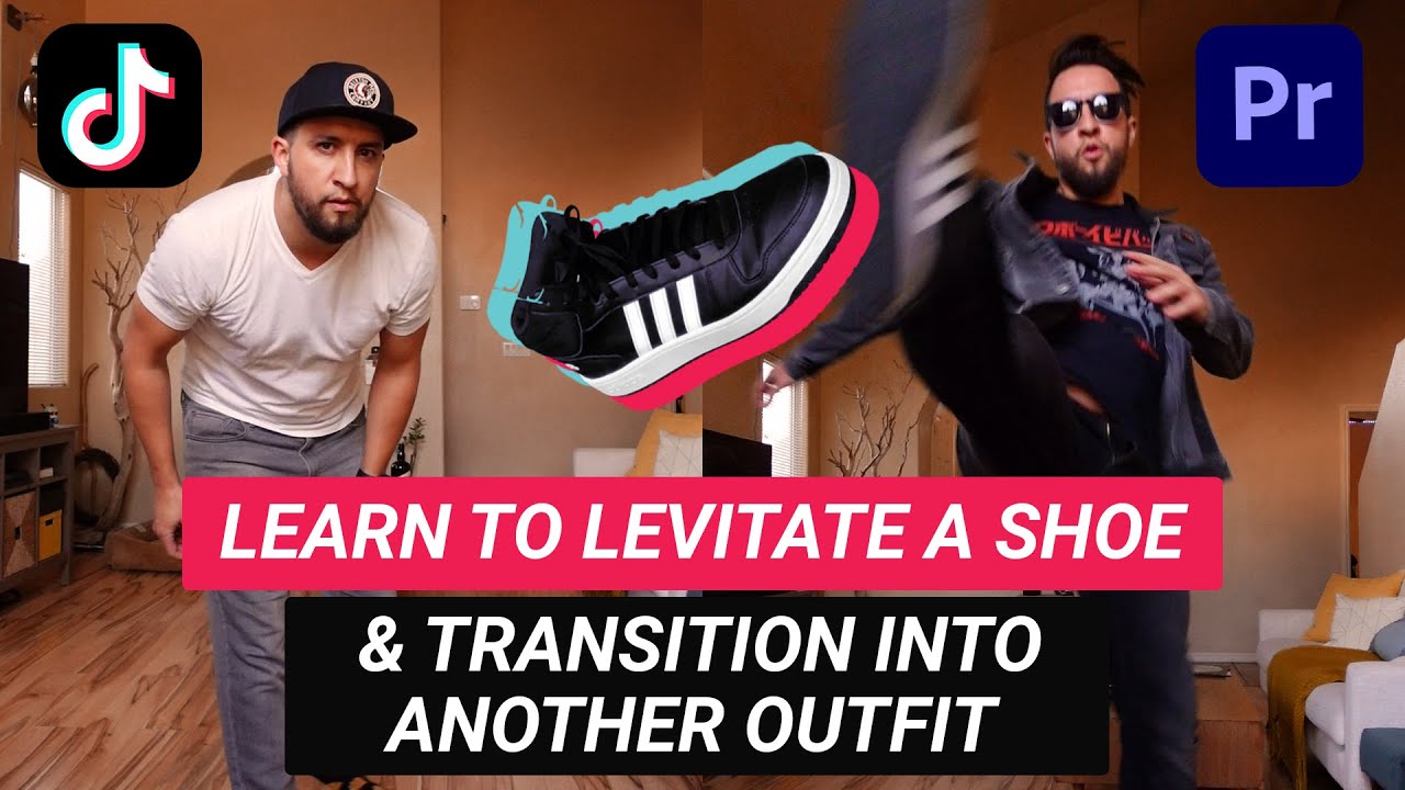 Switch Kick • Levitating Shoe / Outfit Change Transition tutorial ...
