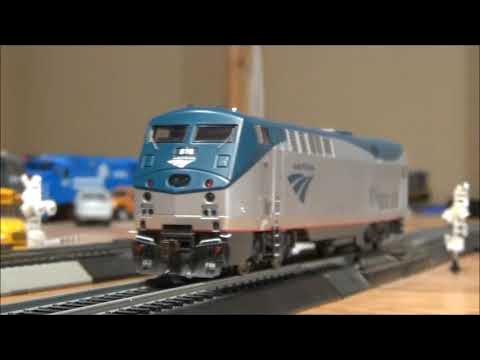 Review: Athearn Genesis GE P40DC (Amtrak - Phase V) - YouTube