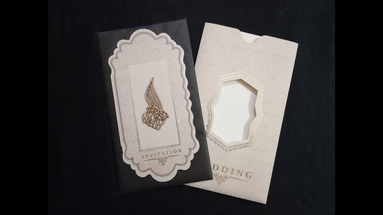 Wedding Card (CG 9627) - YouTube