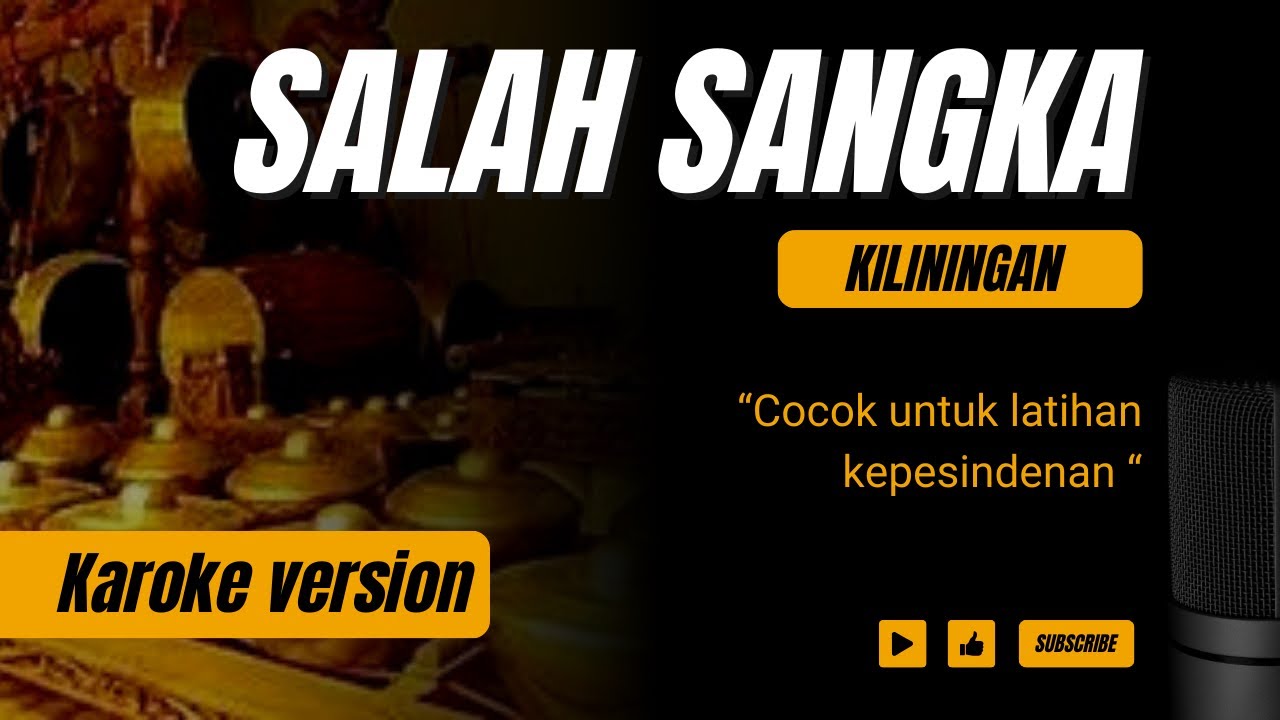 KILININGAN SALAH SANGKA ( KAROKE + LIRIK ) - YouTube