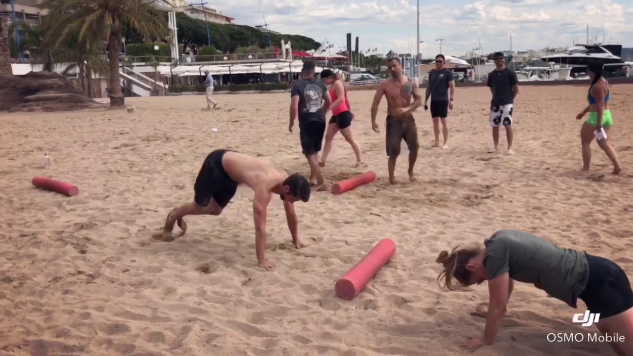 CrossFit Antipolis - Beach WOD Pentecôte 2018 - YouTube