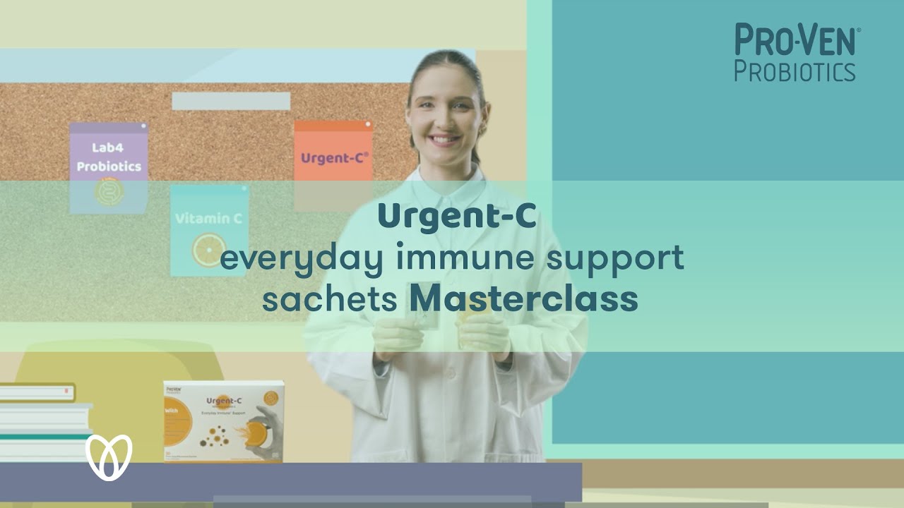 Urgent-C Everyday Immune Support Sachets Masterclass - YouTube