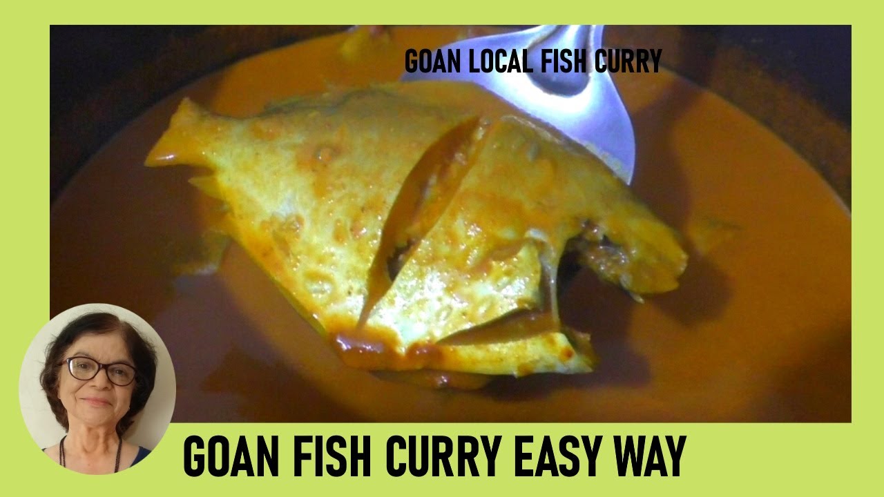 Easy Goan Fish Curry / Easy Pomfret Fish Curry / No Oil / How to Make ...