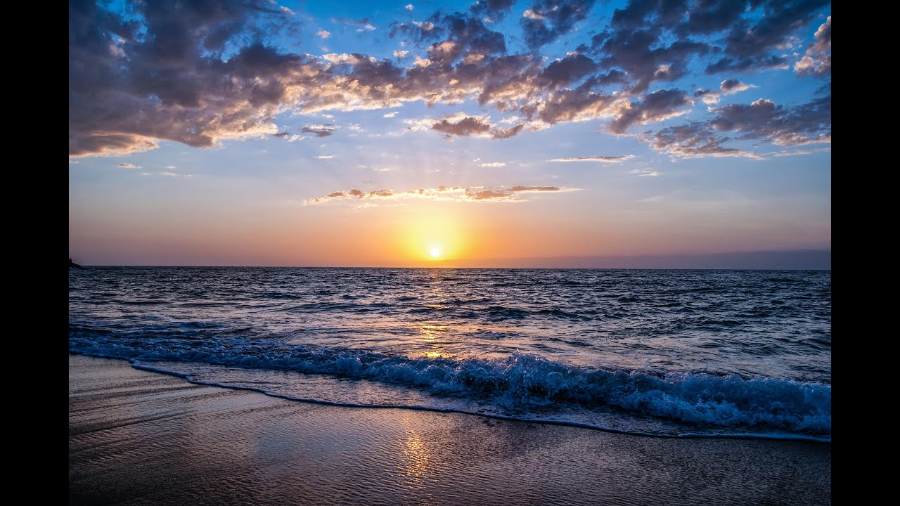 Blue Ocean Waves 🌊 Calming Music for Meditation, Relaxation, and Inner ...