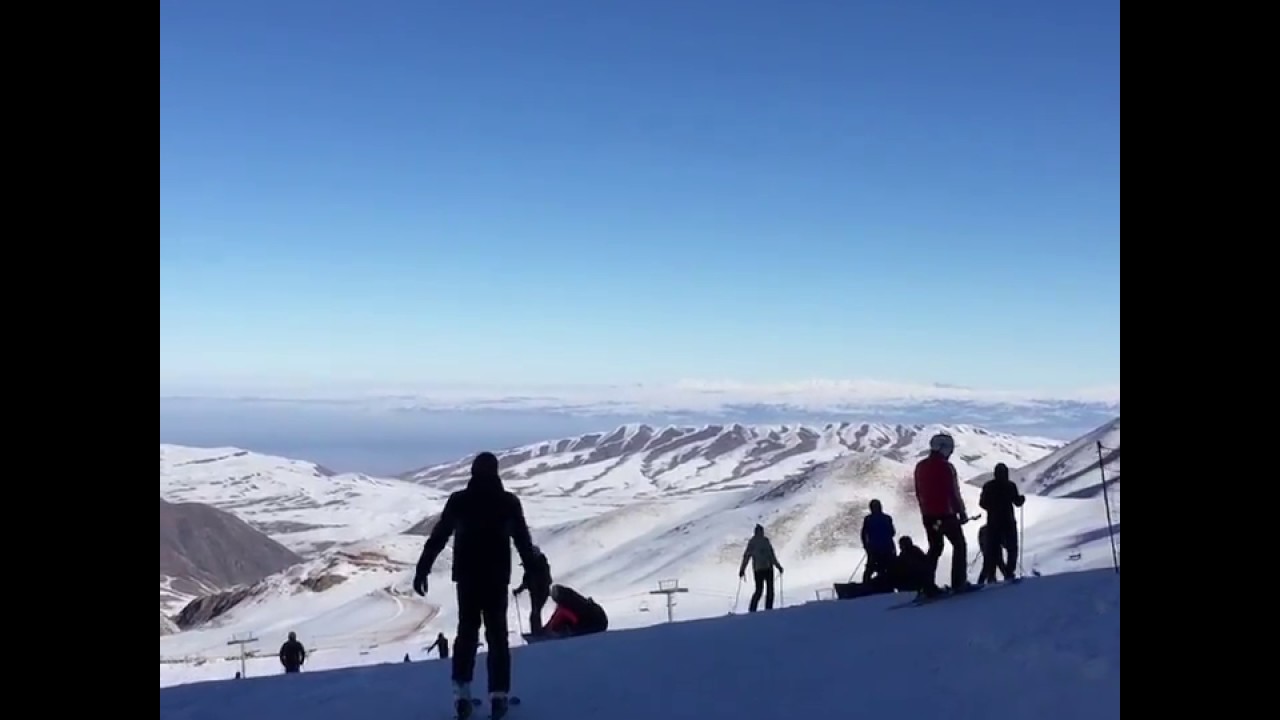 Skiing at Chunkurchak Ski Resort in Kyryzstan - YouTube