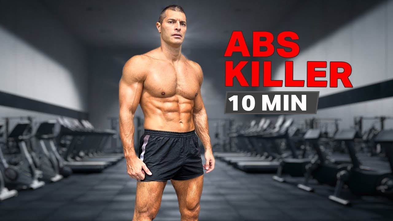 10-Minute Daily Abs Workout at Home for a Strong Core - YouTube