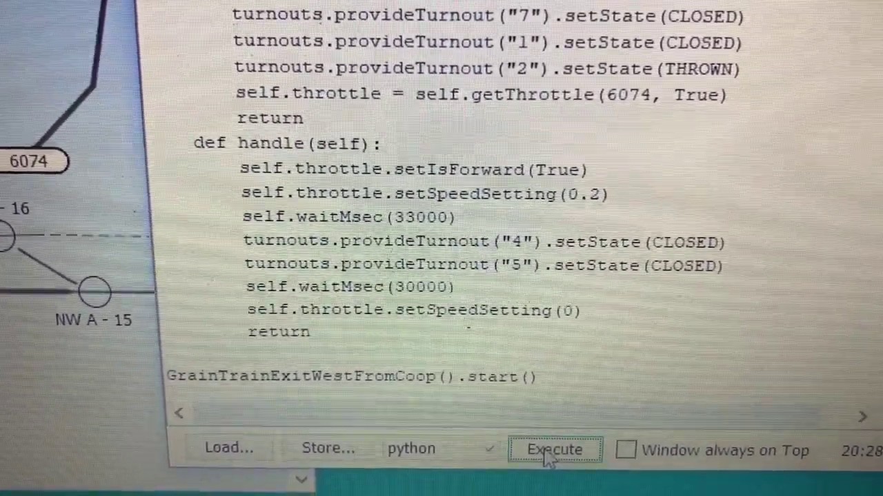 My Model Railroad DCC Journey - Part 7 JMRI Script #1 - YouTube