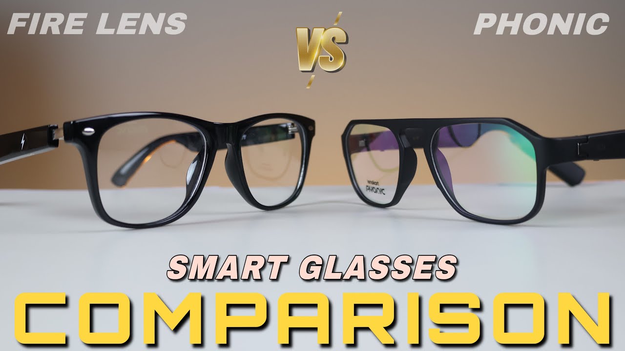 Lenskart Phonic Vs Fire Lens || Comparison Of Smart Audio Glasses ...