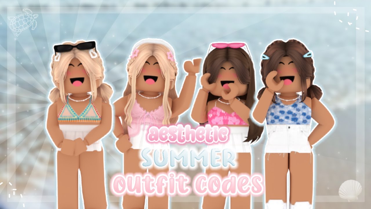AESTHETIC SUMMER Outfit Codes | simpllyxsage - YouTube