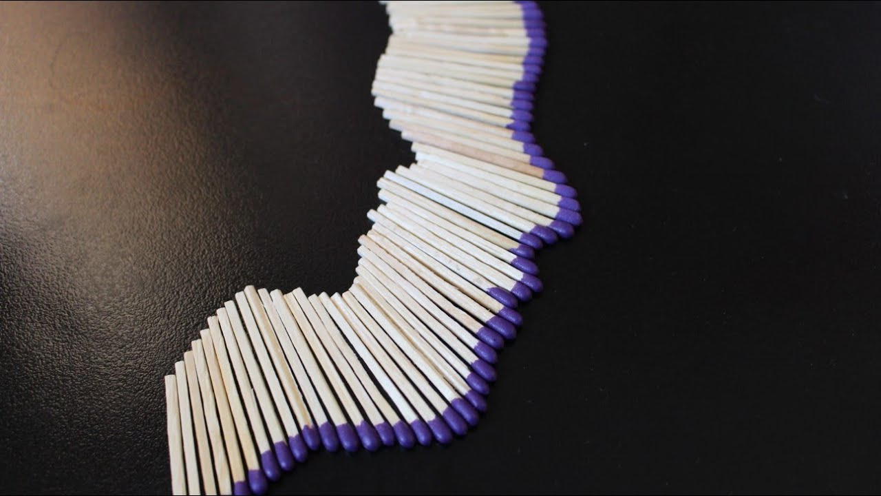 MATCH STICK ART - YouTube