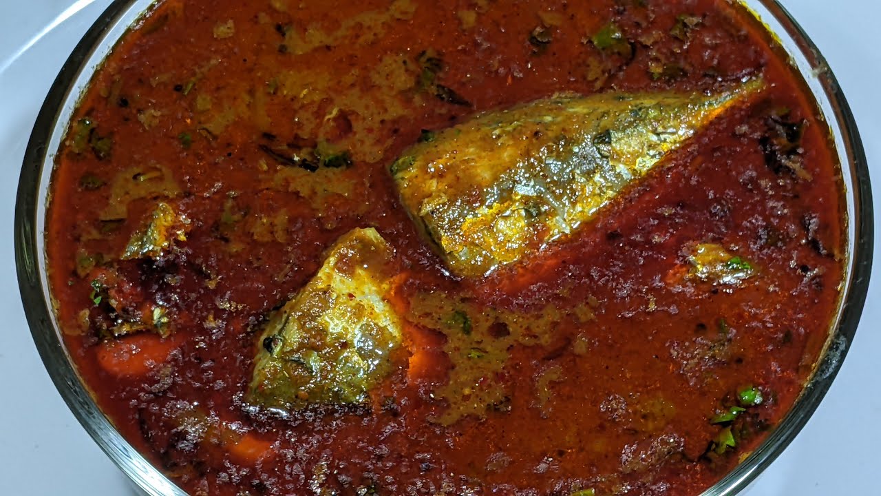 My home recipe spicy fish gravy - YouTube