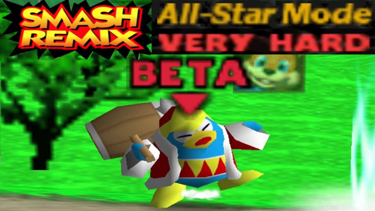 Smash Remix - All Star Mode Gameplay with King Dedede (VERY HARD) - YouTube