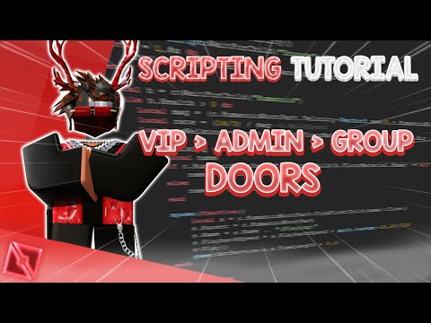 How To Make VIP/ADMIN/GROUP Doors In Roblox Studio - YouTube