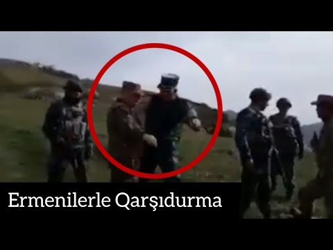 Serhedde Ermenilerle qarşıdurma!!! Ermeniler serhedde soxulmaq istedi