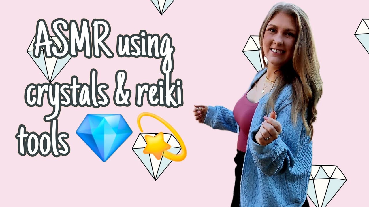 ASMR using crystals and reiki tools 💎💫🫶 - YouTube