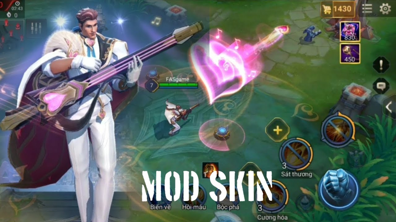 ELSU SKIN JAZZ VALENTINE | PREVIEW SKILL | ARENA OF VALOR - YouTube