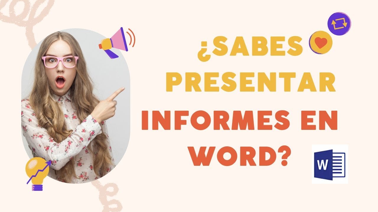 15. Descubre como Realizar Informes en Word como un Profesional. - YouTube