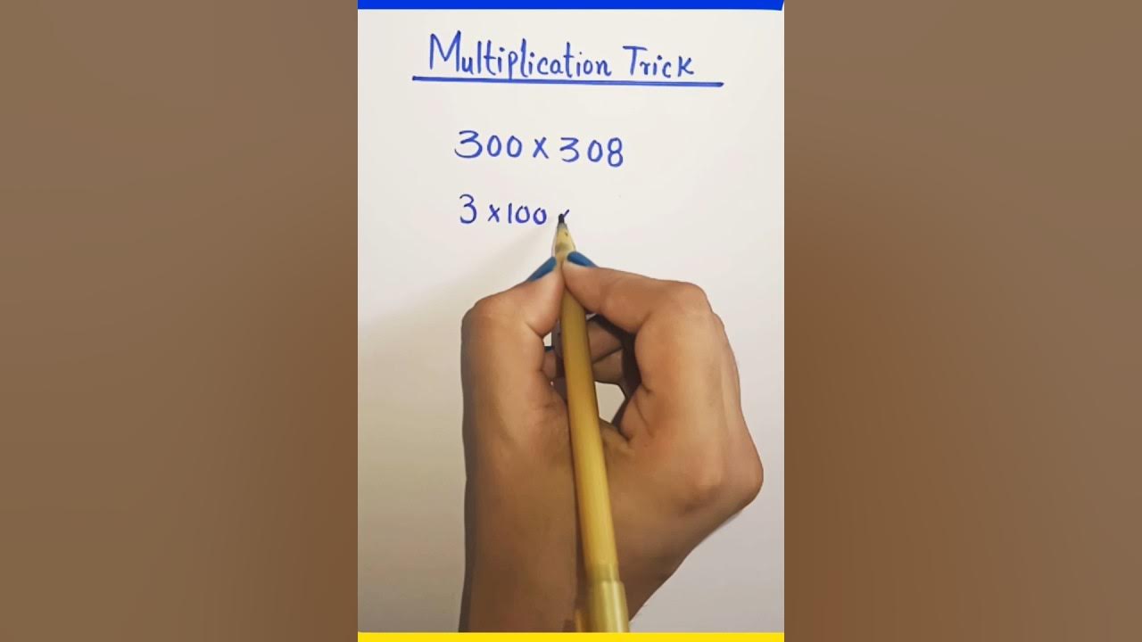 Easy Multiplication trick for Faster Calculations 😱 #maths #trending - YouTube