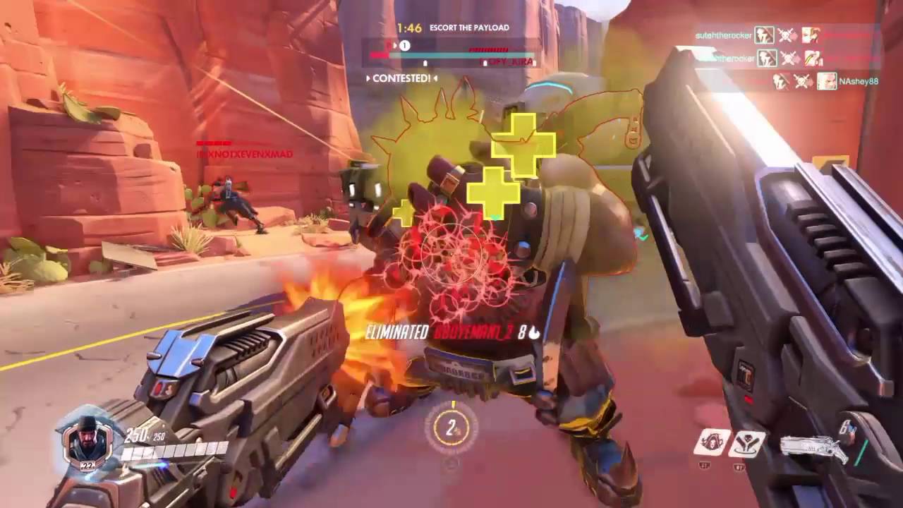 Overwatch Reaper Gameplay: Beast mode was initiated | Rocking ...