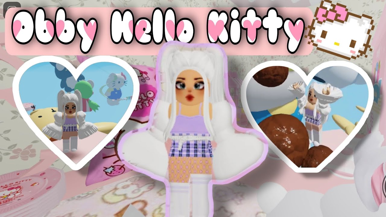 El OBBY más TIERNO de ROBLOX 🐱🎀 Obby de HELLO Kitty Parte I #robloxobby ...
