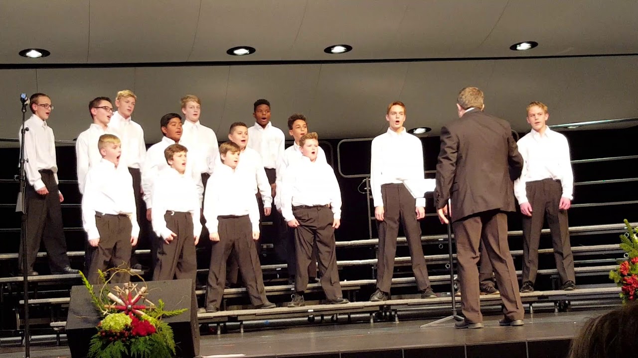 Lindale Junior High Men's Choir - Hip Hop Reindeer - YouTube