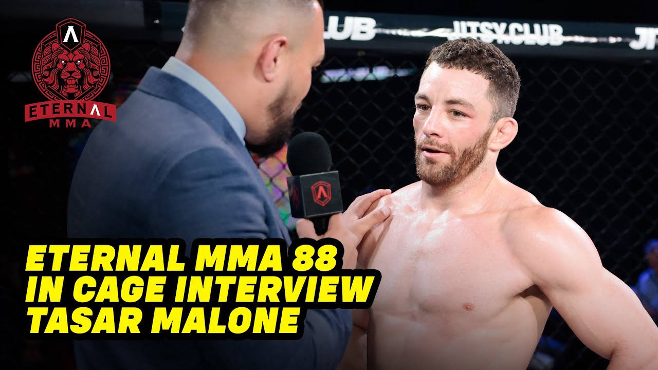 Eternal MMA 88: In Cage Interview: Tasar Malone - YouTube