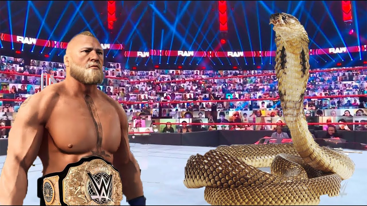 WWE 2k24 l Brock Lesnar vs Cobra - SummerSlam - YouTube