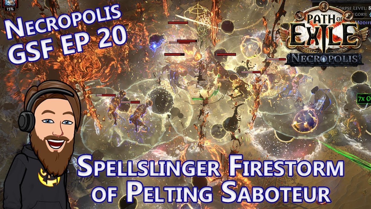 Allflame Ember Shenanigans - Spellslinger Firestorm of Pelting Saboteur - Necropolis GSF EP 20 ...