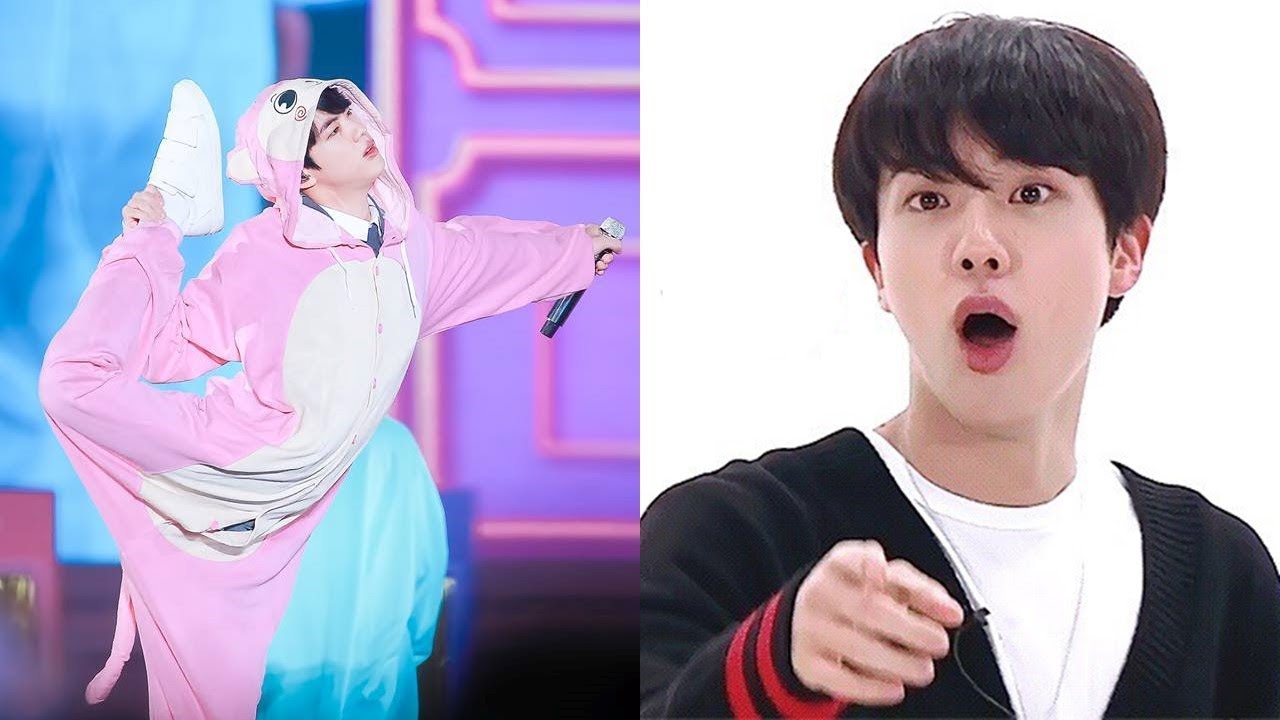 Oldest Member in BTS, Here's How Flexible Jin Really is - YouTube