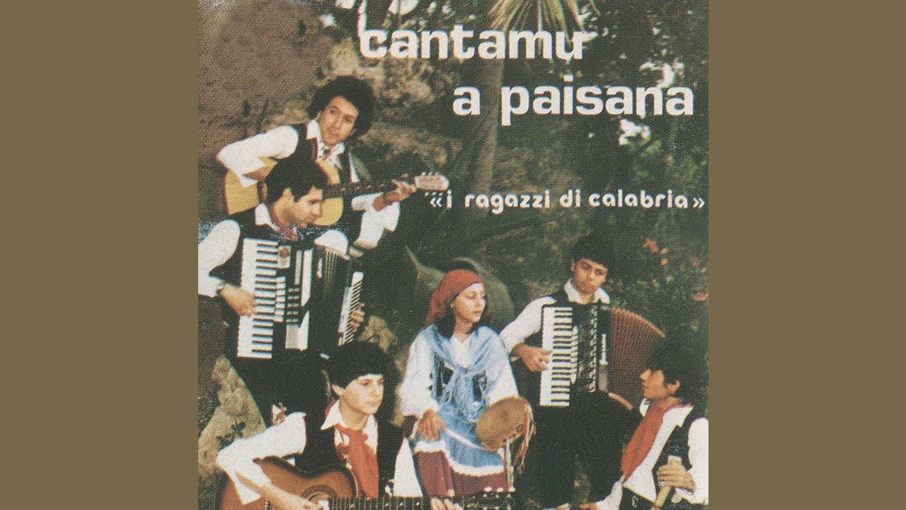 Il meglio della musica calabrese - I ragazzi di Calabria - Cantamu a ...