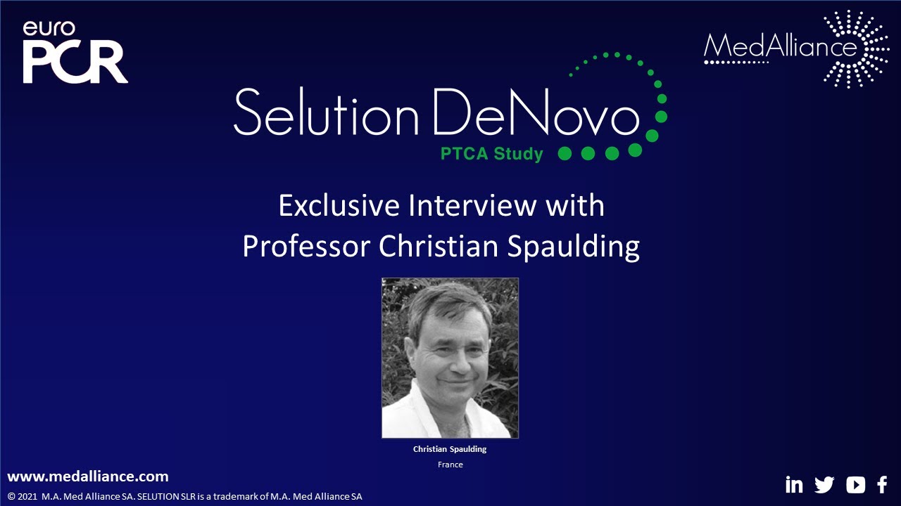 SELUTION DeNovo Study - Exclusive Interview with Professor Christian ...