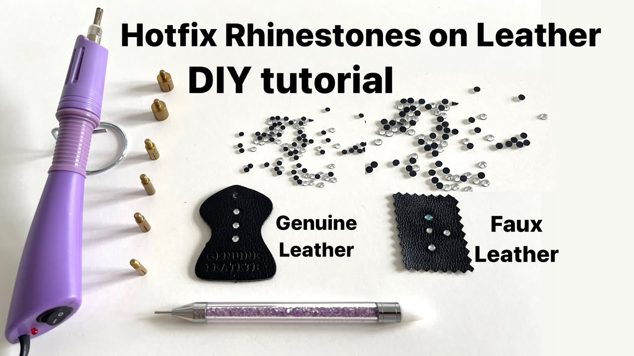 Hotfix Rhinestone Applicator, How to glue on Hotfix Rhinestones on ...