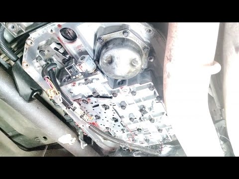 4180e valve body removal, trial and error - YouTube