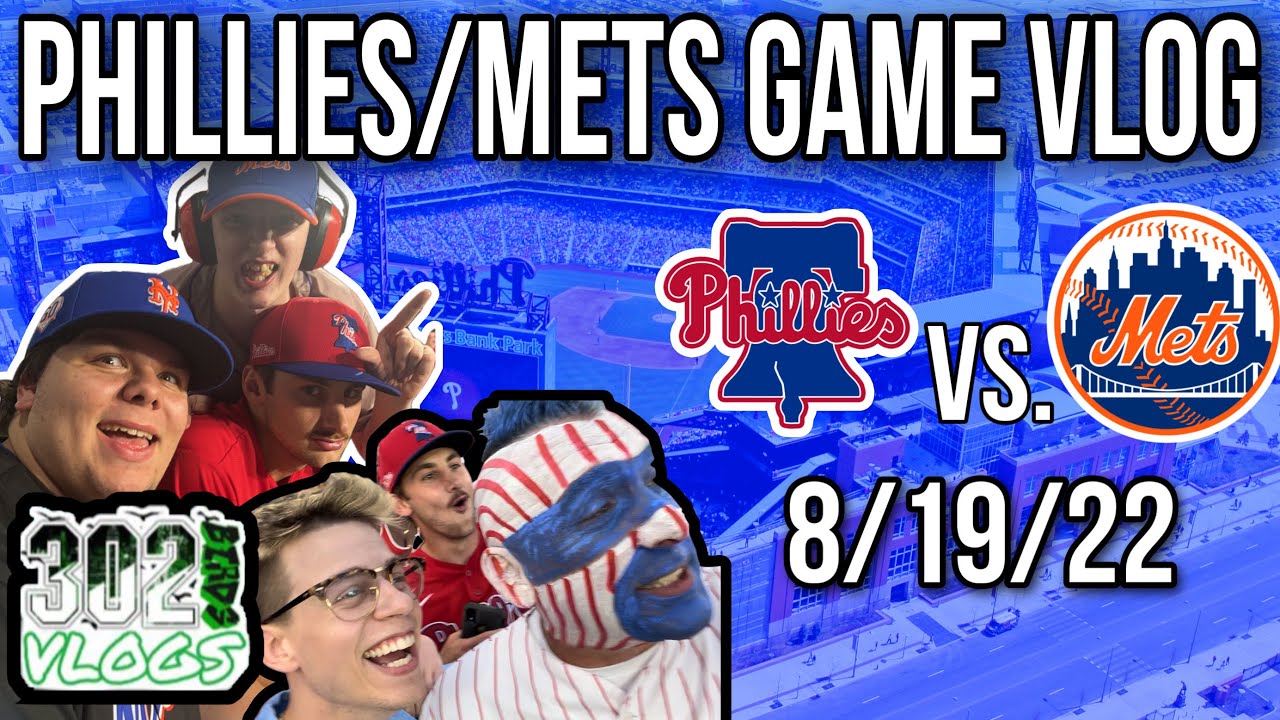 PHILLIES/METS VLOG (8/19/22)— W/ MATT BAIR AND THE CREW! - YouTube