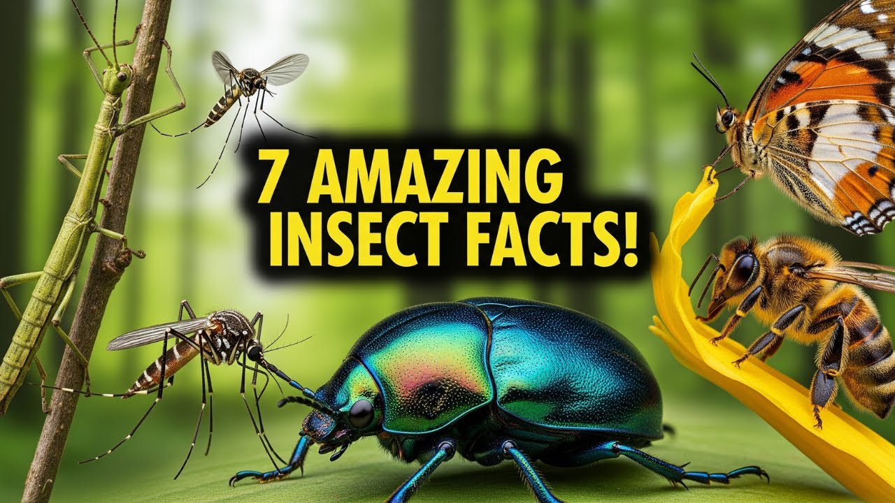 7 Amazing Insect Facts You Didn’t Know! (Mind-Blowing Nature Secrets ...