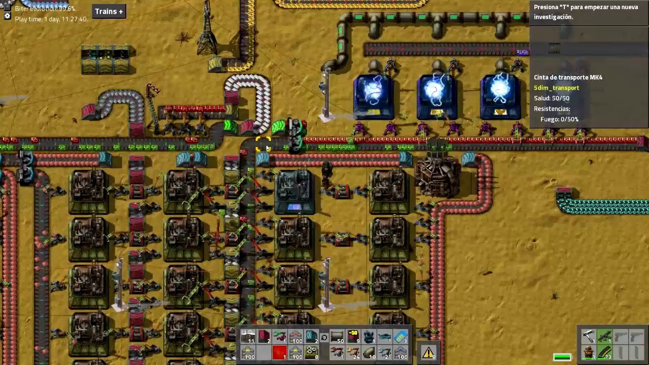 Factorio 5dim mod V3.x - YouTube