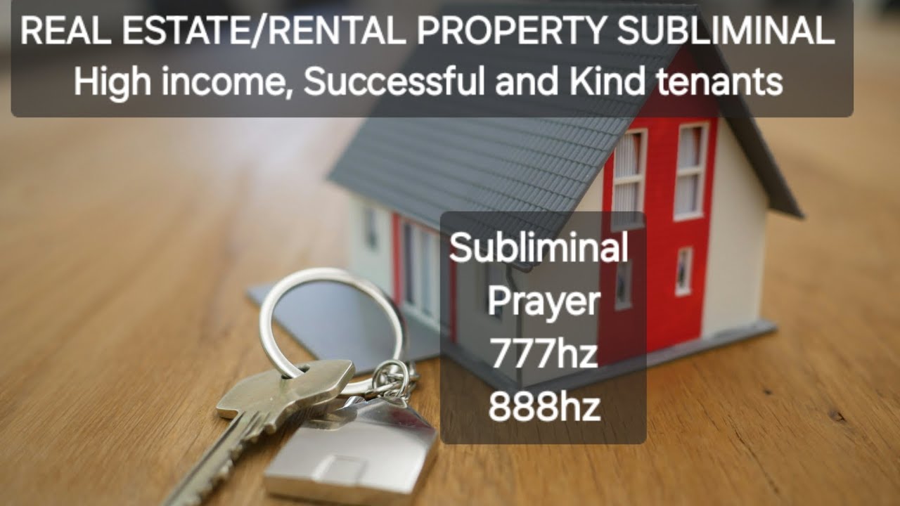 Real estate success subliminal and activation + 777hz 888hz - YouTube