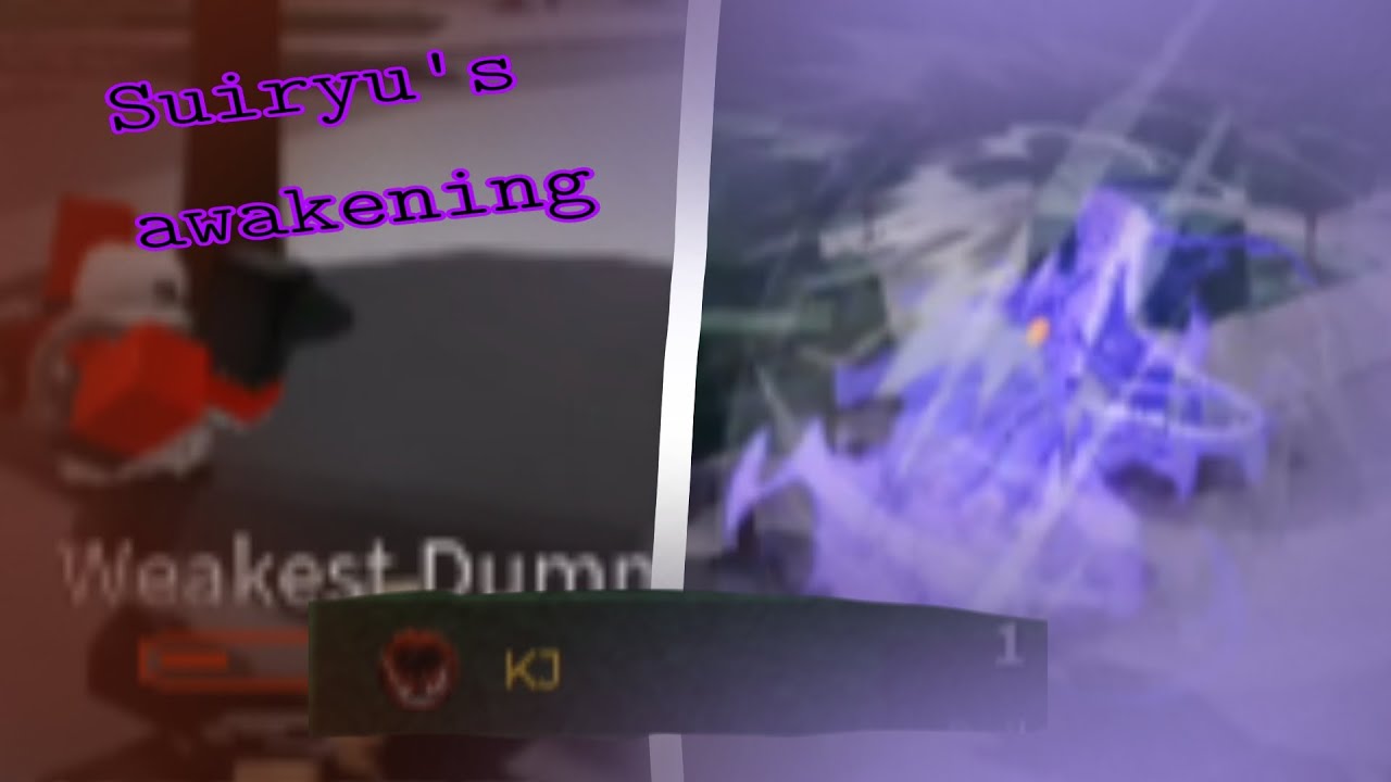 🟥☄️The strongest battlegrounds: New update! Suiryu's awakening and ...