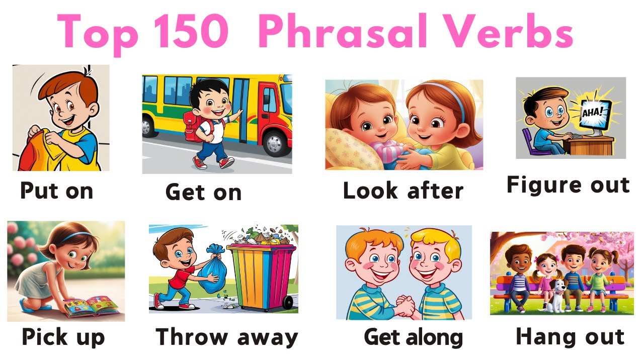 150 Phrasal Verbs | Phrasal Verbs with Sentences | Phrasal Verbs ...