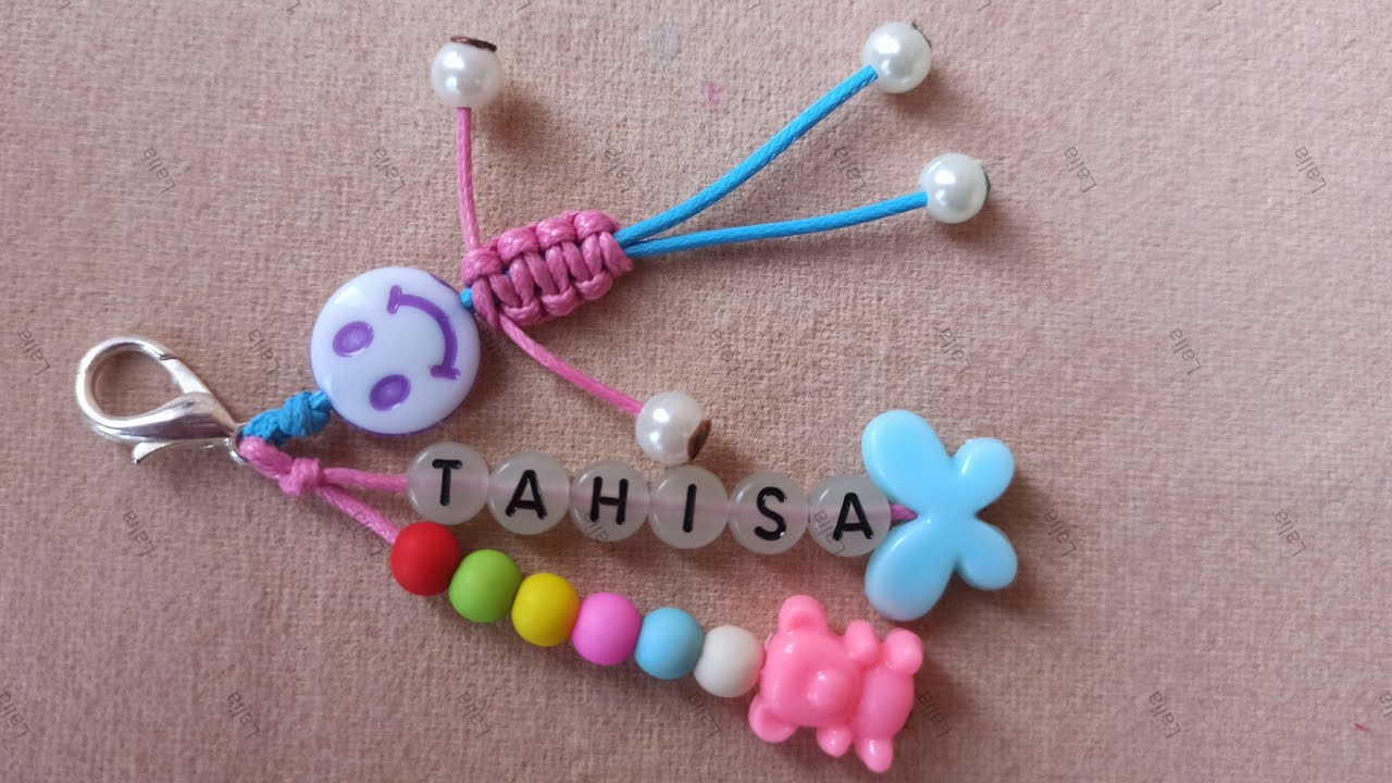 cómo hacer llavero personalizado con muñequito (para mochila o ...