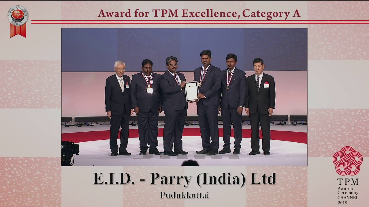 2018 TPM Awards Ceremony (Awards Ceremony 3 : Award for TPM Excellece ...