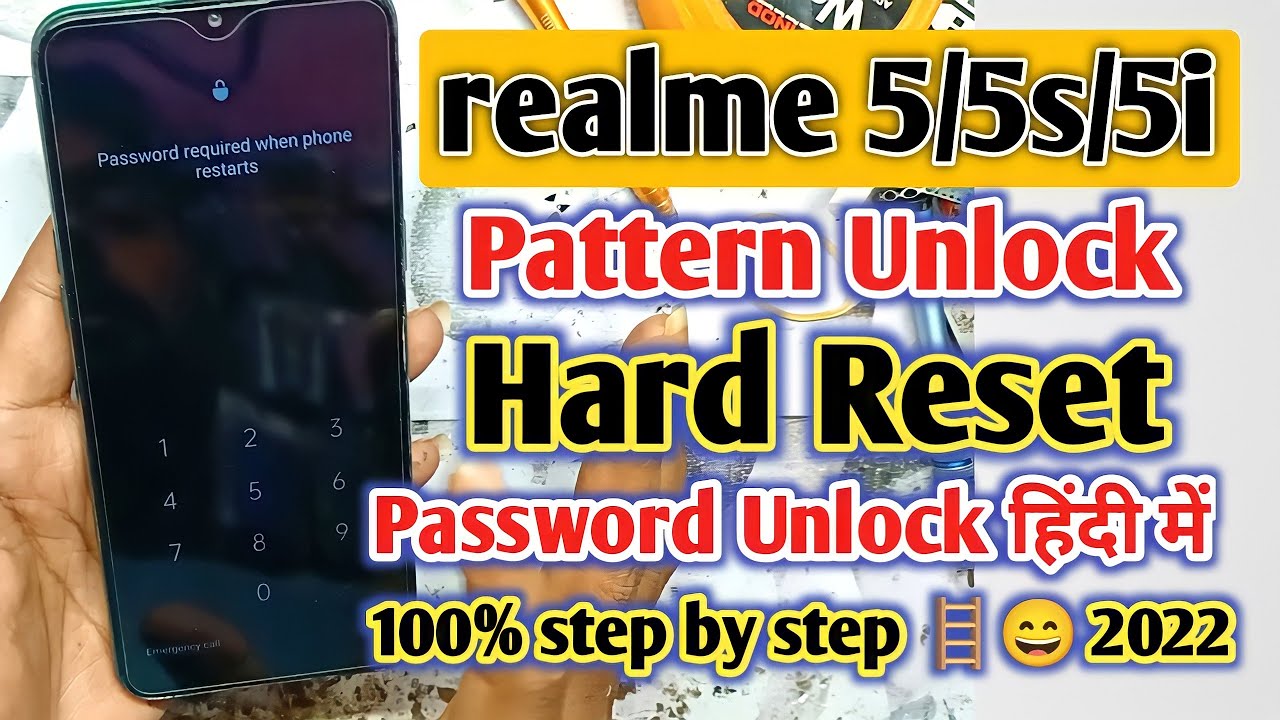 Realme 5 (Rmx-1911) Hard Reset 2022 | Realme 5/5s/5i Password Lock ...