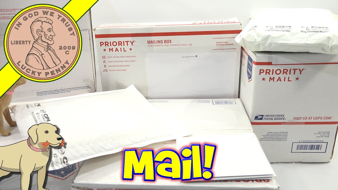 Monday Mail Day! Letters, Pictures & Shipping Toys! - YouTube