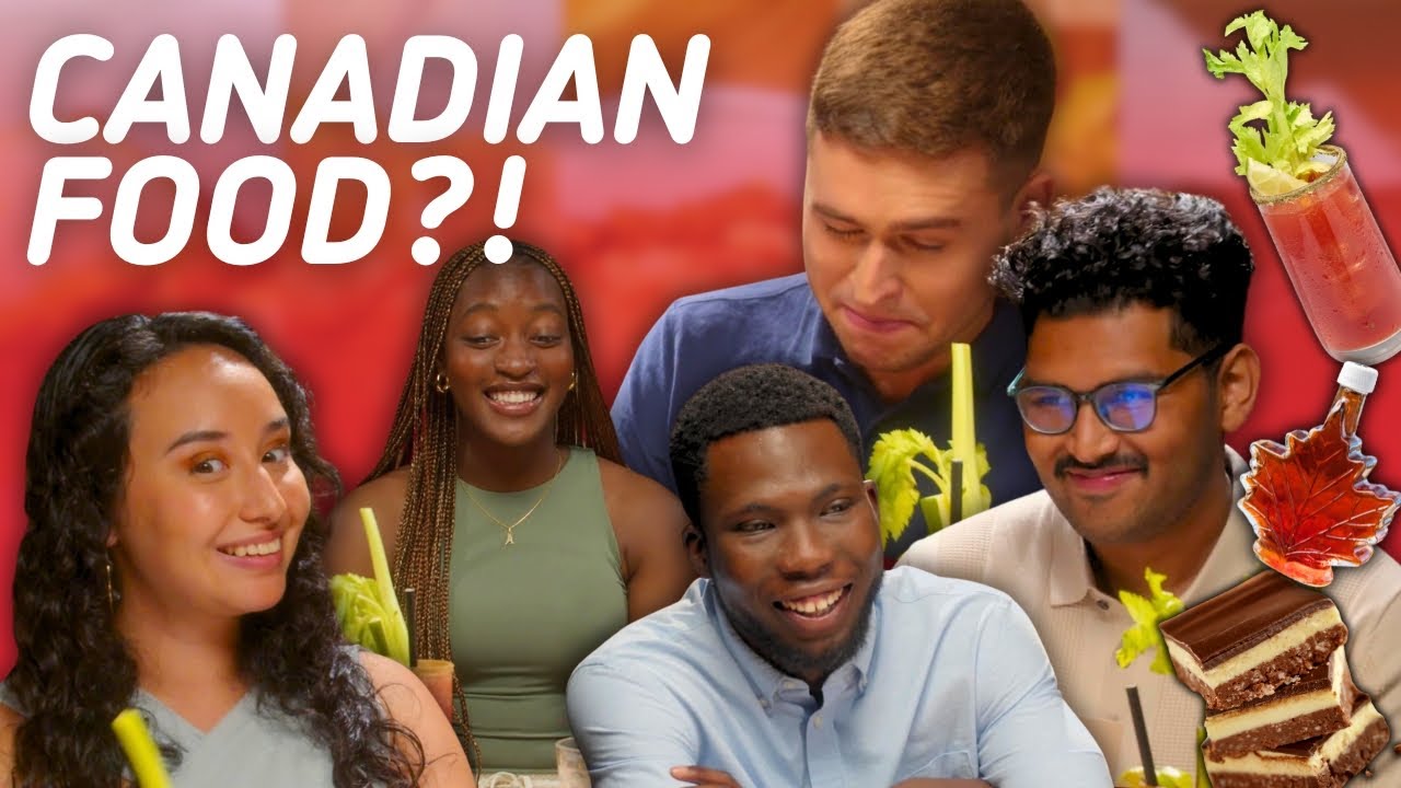 A Taste of Canada: International Students Try Canadian Cuisine - YouTube